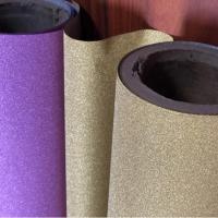 China Thermal Glitter Transparent Lamination Film Roll 110 Micron 1020mm for Printing Paper Board for sale