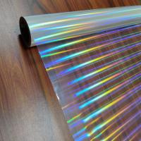 China BOPP PET Thermal Holographic Lamination Film 60-100°C for Clear Packaging for sale