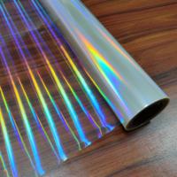 China Thermal Holographic Lamination Film BOPP PET 60-110°C for Gift Craft Packaging for sale