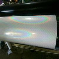 China 23 Micron BOPP Transparent Thermal Holographic Lamination Film for Paperboard for sale