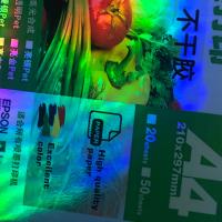 China Inkjet Printable Waterproof Holographic Sticker Paper For Industrial Needs for sale