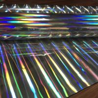 China BOPP PET Metallized Holographic Lamination Film 15-25 micron for Packaging Printing for sale