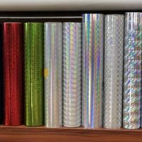 China BOPP PET Metalized Holographic Film 23-25 Micron for Packaging and Printing for sale
