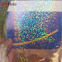 China Transparent Self Adhesive BOPP Holographic Transfer Film 18-22mic Moisture Proof Packaging for sale