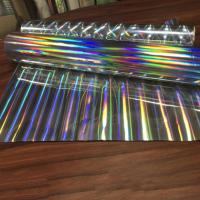 China BOPP PET Metallized Holographic Lamination Film 15-25 micron for Packaging Printing for sale