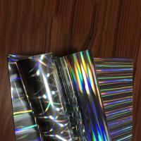 China BOPP PET Metallized Holographic Lamination Film 15-25 micron for Packaging Printing for sale