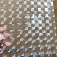 China Soft Transparent 3D Laminating Film With Multi Lens Holographic Reflection for sale