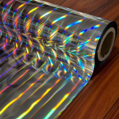 China UV Printable Holographic Transfer Film Roll 12 Micron 15 Micron 510mm 1020mm for sale