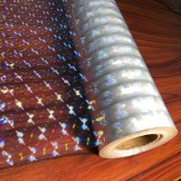 China Customized 3D Lens Cast and Cure Holographic Film 18-22mic for Packaging Printing for sale