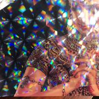 China Customized 3D Lens Cast and Cure Holographic Film 18-22mic for Packaging Printing for sale