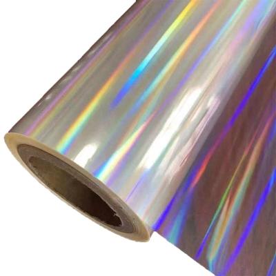 China Biodegradable Holographic Film 15 Micron Eco Friendly Packaging Film with High Gloss for sale