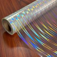 China Biodegradable Holographic Film 15 Micron Eco Friendly Packaging Film with High Gloss for sale