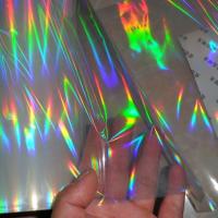 China Biodegradable Holographic Film 15 Micron Eco Friendly Packaging Film with High Gloss for sale