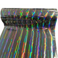 China 12 Micron Seven Color Holographic MET Lamination Film for Paper Board Printing for sale