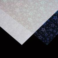 China A4 Self-Adhesive Cold Holographic Lamination Film Waterproof Inkjet Print Ready 215mm for sale