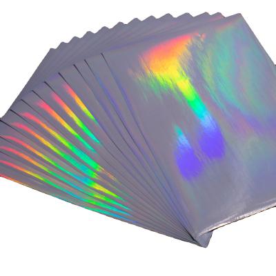 China Self-Adhesive Holographic Sticker Paper A4 215mm Roll Waterproof for Inkjet Laser Printer for sale