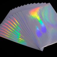 China Self-Adhesive Holographic Sticker Paper A4 215mm Roll Waterproof for Inkjet Laser Printer for sale