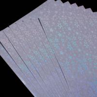 China A4 Holographic Self Adhesive Waterproof Sticker Paper for Inkjet Printer 215mm x 762mm for sale