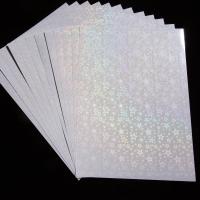 China A4 Holographic Self Adhesive Waterproof Sticker Paper for Inkjet Printer 215mm x 762mm for sale
