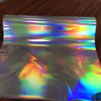China Holographic Metallized PET Thermal Lamination Film 12 micron for Commercial Packaging Printing for sale