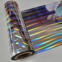 China Holographic Metallized PET Thermal Lamination Film for Packaging 60-110°C for sale
