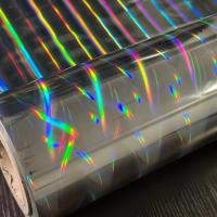 China Holographic Metallized PET Thermal Lamination Film for Packaging 60-110°C for sale