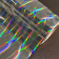 China Holographic Metallized PET Thermal Lamination Film for Packaging 60-110°C for sale