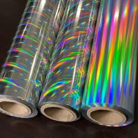 China Holographic Metallized PET Thermal Lamination Film for Packaging 60-110°C for sale