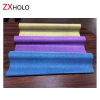 China Thermal Glitter Transparent Lamination Film Roll 110 Micron 1020 mm for Gift Packaging Crafts Decoration for sale