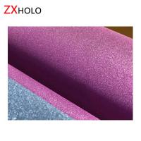 China Thermal Glitter Transparent Lamination Film Roll 110 Micron 1020 mm for Paper Board Packaging for sale