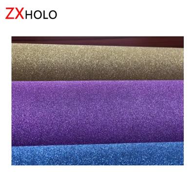 China Thermal Glitter Transparent Lamination Film Roll 110 Micron 1020 mm for Paper Board Packaging for sale