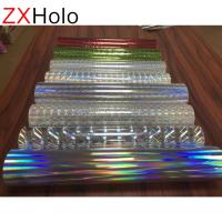China BOPP Metallized Holographic Laser Top Coating Film Facestock for Labels 15-25 Micron for sale