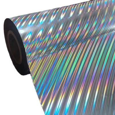 China True Seamless Holographic Metallized BOPP PET Film 23-25 Micron for Packaging Printing for sale