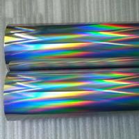 China True Seamless Holographic Metallized BOPP PET Film 23-25 Micron for Packaging Printing for sale