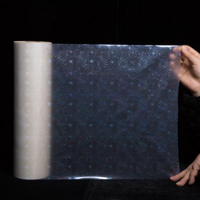 China BOPP Soft Holographic Thermal Lamination Film 23-25 Micron for Packaging and Printing for sale