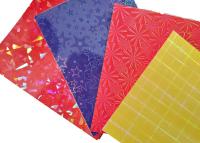 China BOPP Thermal Holographic Lamination Film 23-25 Micron High Gloss Hot Laminating Film for Packaging for sale