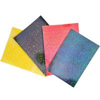 China Holographic Sticker Paper Self Adhesive Vinyl Film for Inkjet Printer Waterproof 215mm Roll for sale