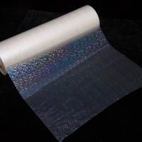 China BOPP Thermal Holographic Lamination Film 23-25 Micron Transparent High Gloss for Packaging for sale