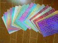 China Sparkle Premium Glitter CPP Film 85 Micron Durable Decorative Packaging Roll 1000m for sale