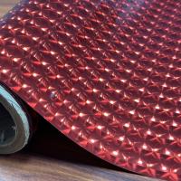 China Metallized Colorful 3D Optic PET Fresnel Multiple Lens Film 35 Micron 1270mm for sale