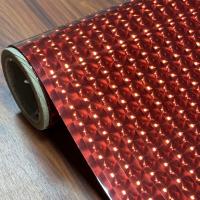 China Metallized Colorful 3D Optic PET Fresnel Multiple Lens Film 35 Micron 1270mm for sale