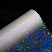 China BOPP Transparent Thermal Holographic Film 23-25 Micron for Packaging Crafts Decorative for sale