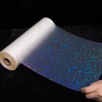 China BOPP Transparent Thermal Holographic Film 23-25 Micron for Packaging Crafts Decorative for sale