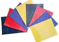 China A4 Self Adhesive Holographic Sticker Paper Waterproof Vinyl for Inkjet Printer 215 mm for sale