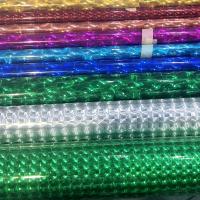 China Metallized PET 3D Lenticular Film 35 Micron Cat Eye Effect for Eye Catching Packaging Decoration for sale