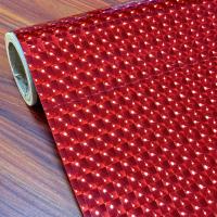 China Metallized PET 3D Lenticular Film 35 Micron Cat Eye Effect for Eye Catching Packaging Decoration for sale