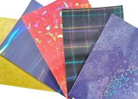 China A4 Holographic Cold Lamination Film Self-Adhesive Vinyl Sticker Paper Waterproof for Inkjet Printers 215mm for sale