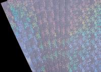 China A4 Holographic Cold Lamination Film Self-Adhesive Vinyl Sticker Paper Waterproof for Inkjet Printers 215mm for sale