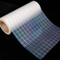 China PET Transparent Thermal Holographic Film 23-25 Micron with EVA Glue for Box Packaging for sale