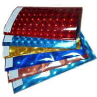 China PET Colorful Cat-Eye 3D Metallized Lens Film 35 Micron for Decoration Packaging for sale